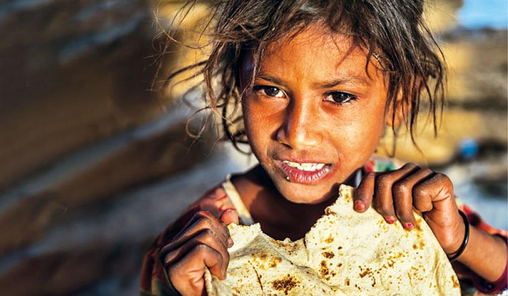 How do Indian states perform as far as hunger eradication is concerned