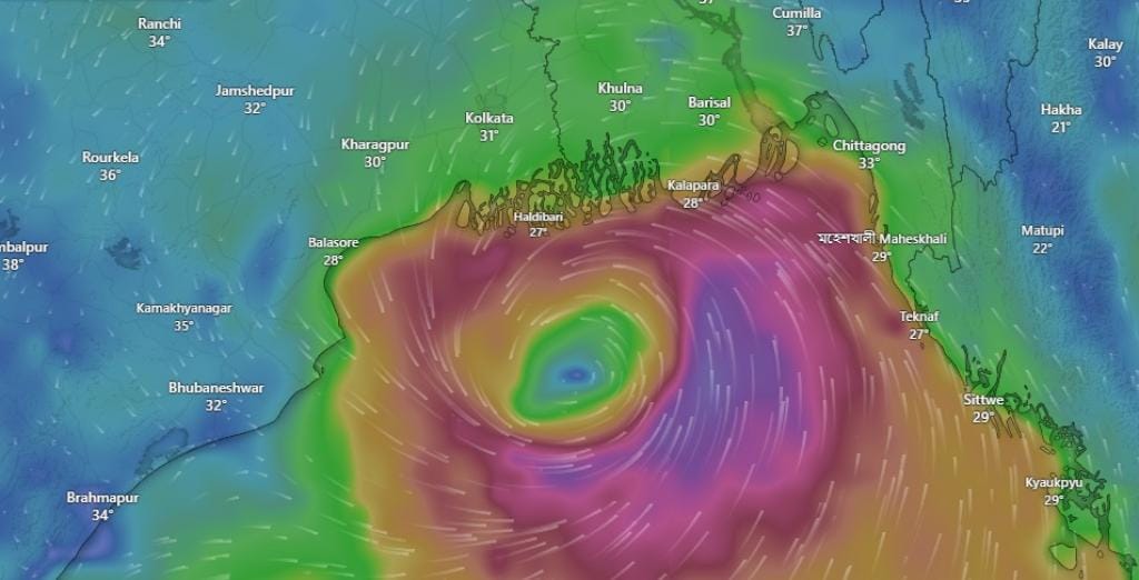 Vessel overloaded with people capsizes near Bangladesh’s Mongla, as ...