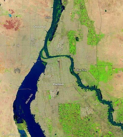 Devastating Sudan flood: These NASA images show how bad the Nile ...