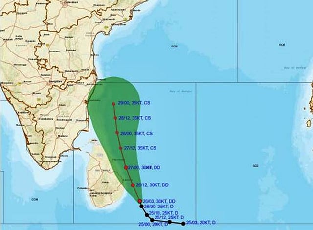 Cyclone Fengal: Deep Depression Expected to Form into Cyclone by ...