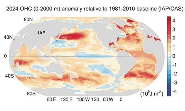 Oceans Reach Record High Temperatures in 2024, Triggering Extreme ...