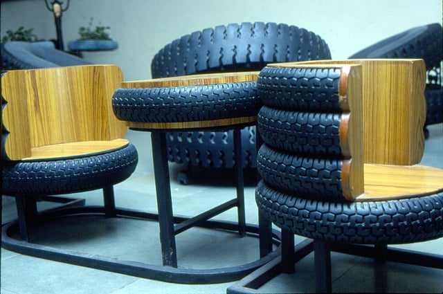 Upcycled Rubber Tyres: Sustainable Chic for Modern Interior Design