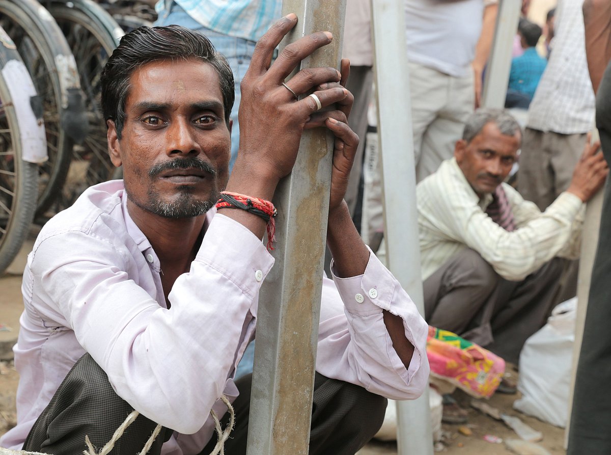 Migrant Labour Exploitation: Malnourished Workers Fuel Delhi NCR Real ...