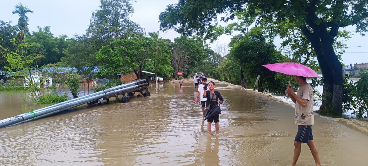 Assam Flood Crisis: 500,000 Face Homelessness Amid Dam Water Release