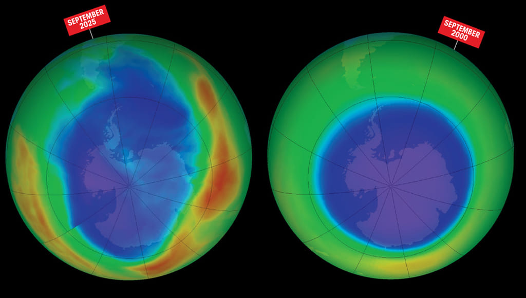 Ozone Recovery: CFC Decline Spurs Healing, CL-VSLS Slow Progress