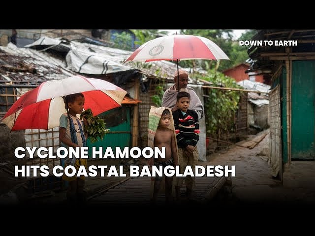Cyclone Hamoon makes landfall in coastal Bangladesh