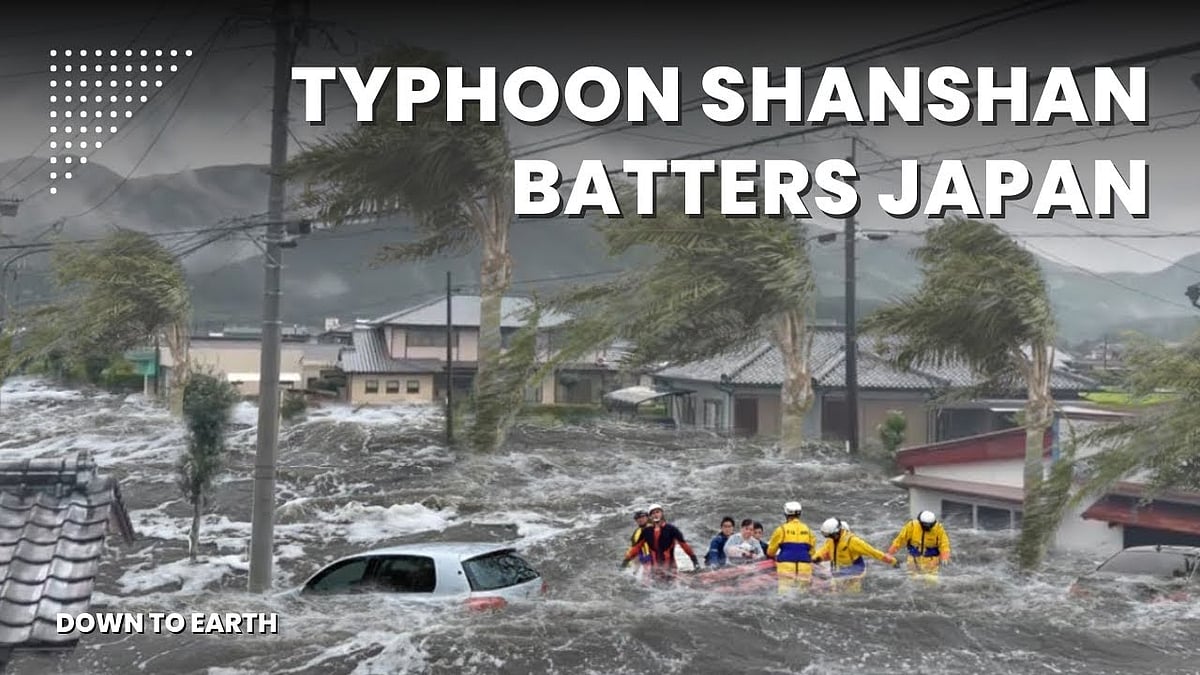 Typhoon Shanshan Devastates Japan: Millions Evacuated, Power Outages ...