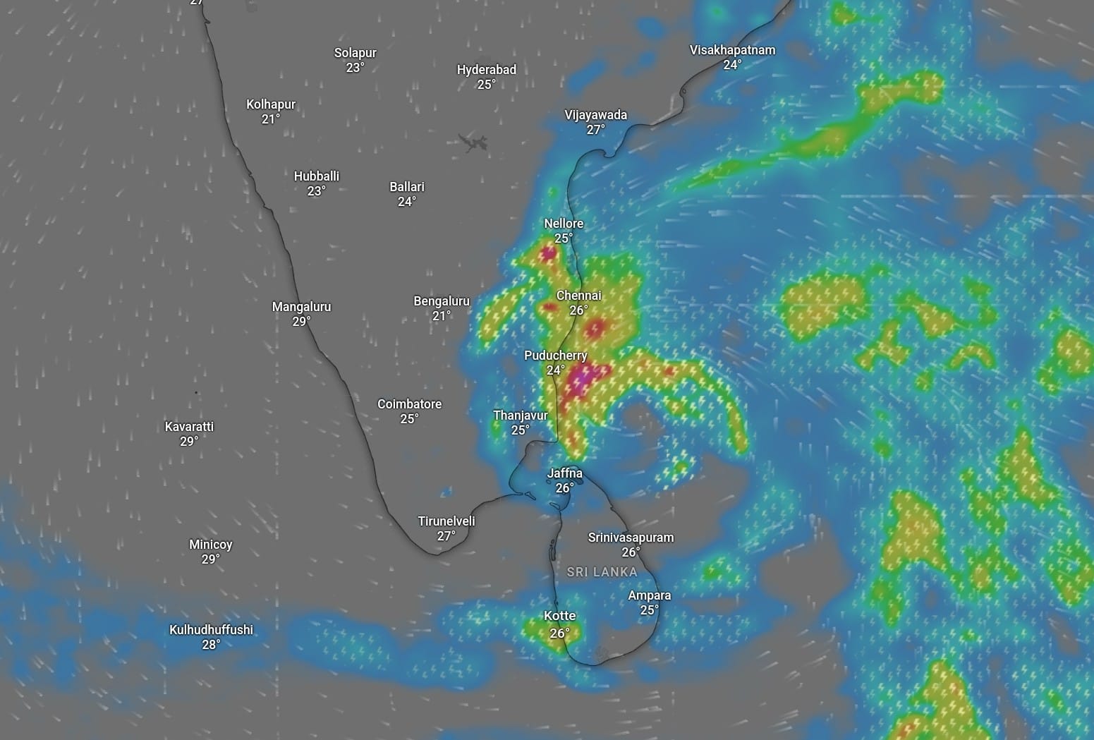 Cyclone Fengal: Extreme Rainfall Expected in Tamil Nadu and Andhra ...
