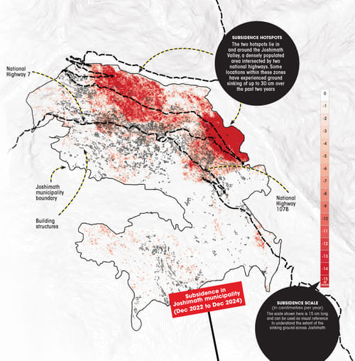 Joshimath Sinking Crisis: Over 30 cm Subsidence in Two Years Alarms ...
