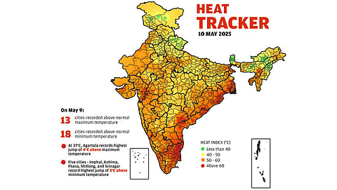 Weather Alert: Five Cities See Record Highs in Minimum Temperature