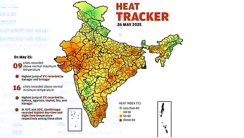 Climate Update: Nine Cities Experience Above-Normal Heat Levels