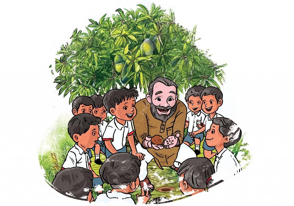 Gobar Times Story: Uncle Green Hands Inspires Young Environmentalists