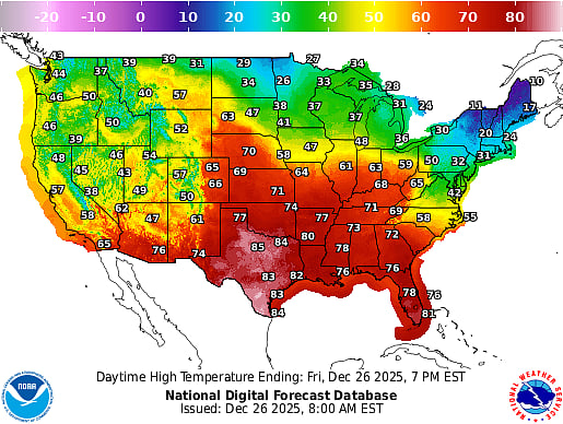 Winter Heatwave: Record High Temperatures Hit US and Europe This Christmas