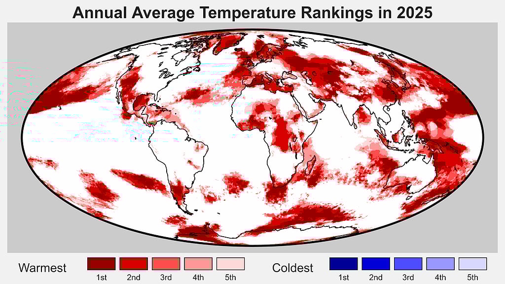 2025: Warmest La Niña Year on Record, 770 Million Face Heat Challenges