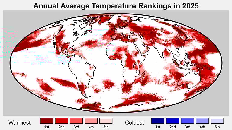 2025: Warmest La Niña Year on Record, 770 Million Face Heat Challenges