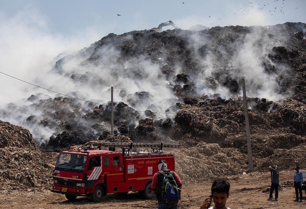 After fire outbreaks, Ghazipur landfill has a new concern — research ...