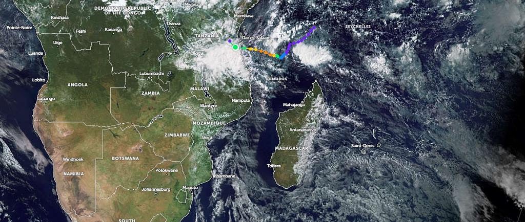 Hidaya has made landfall as per Kenya Met Department; but another ...