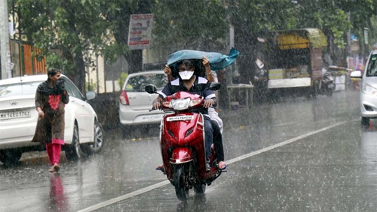 Weather Update : 'या' भागात पावसाचा जोर कायम | Sakal