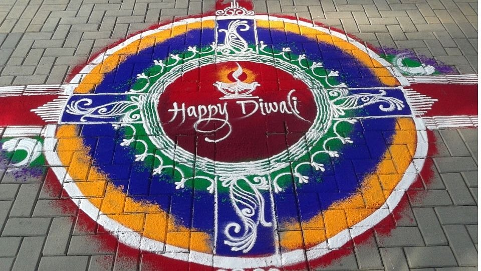 Rangoli Design for Diwali - दिवाळीत घरासमोर आकर्षक रांगोळी काढायचीय? ही ...