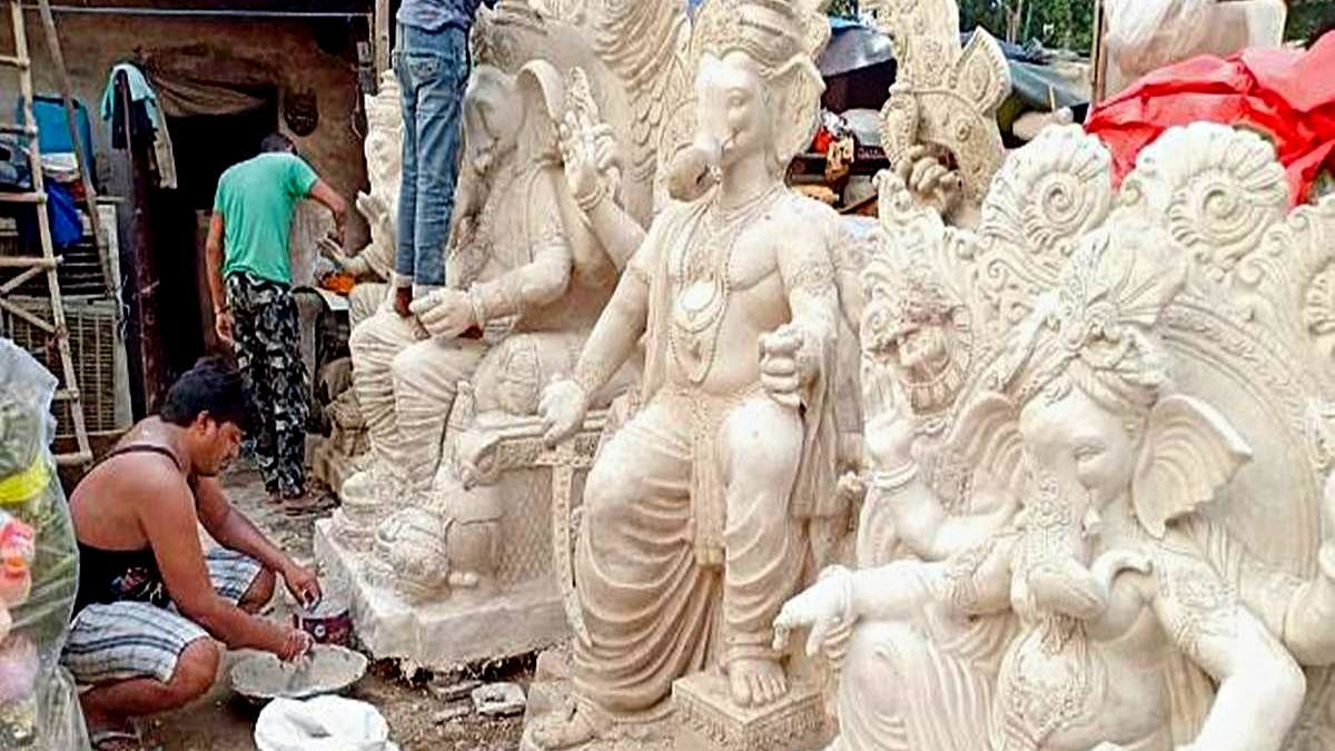 नागपूर : पीओपी मूर्ती विक्री दुकानांना सील करणार | Sakal