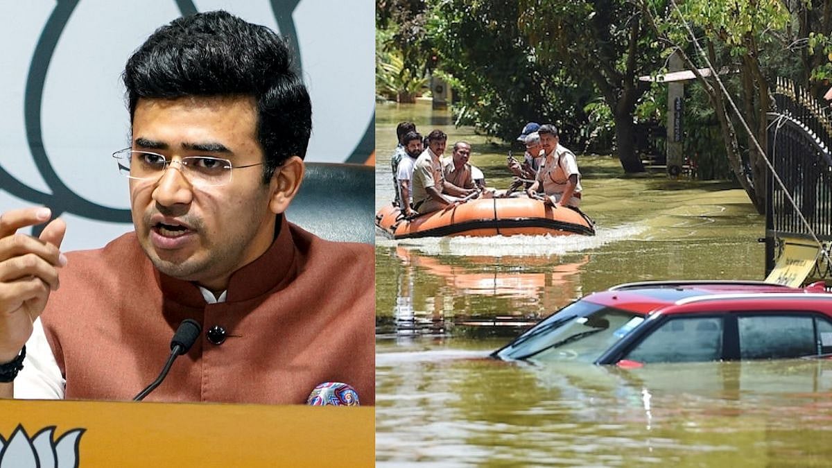 बंगळुरूची पूरस्थिती किरकोळ, केवळ सरकारला बदनाम करण्याचा प्रयत्न : भाजप ...