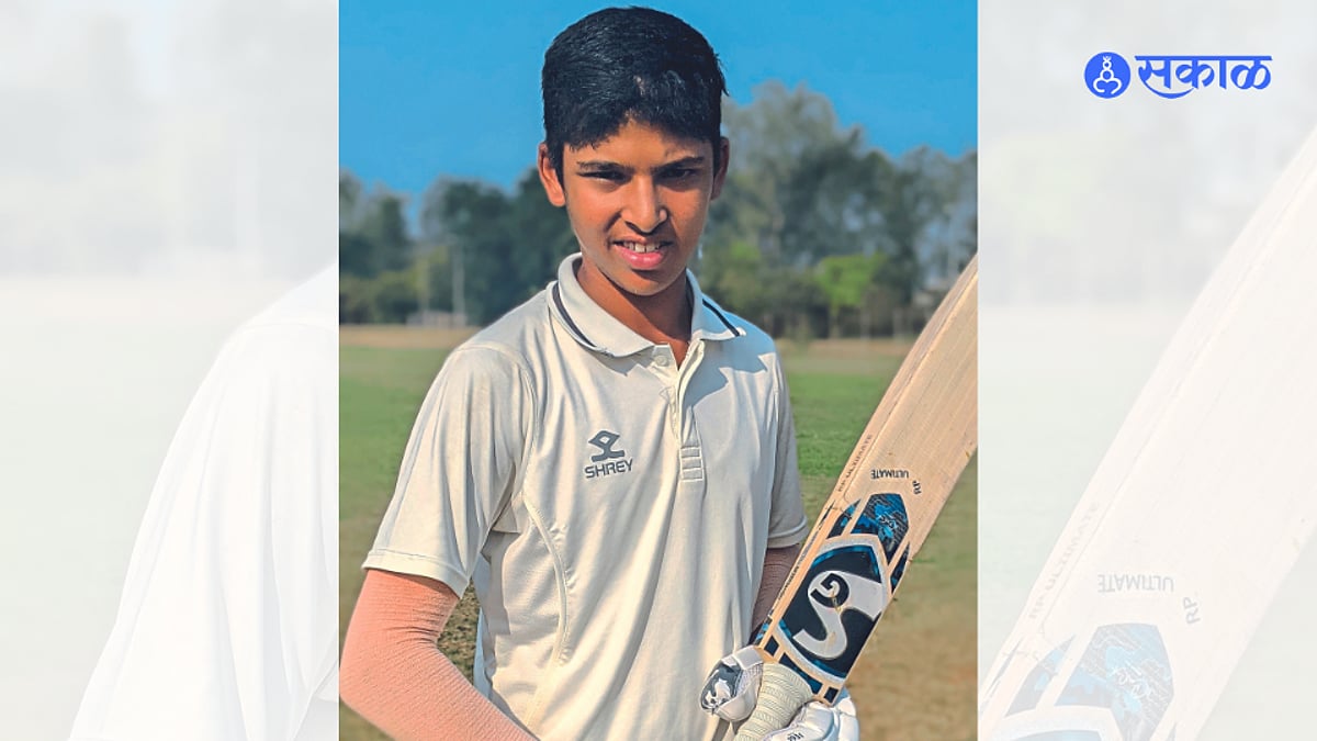 State Level Invitational Cricket Tournament : सुपर लीगसाठी साहिल पारख ...