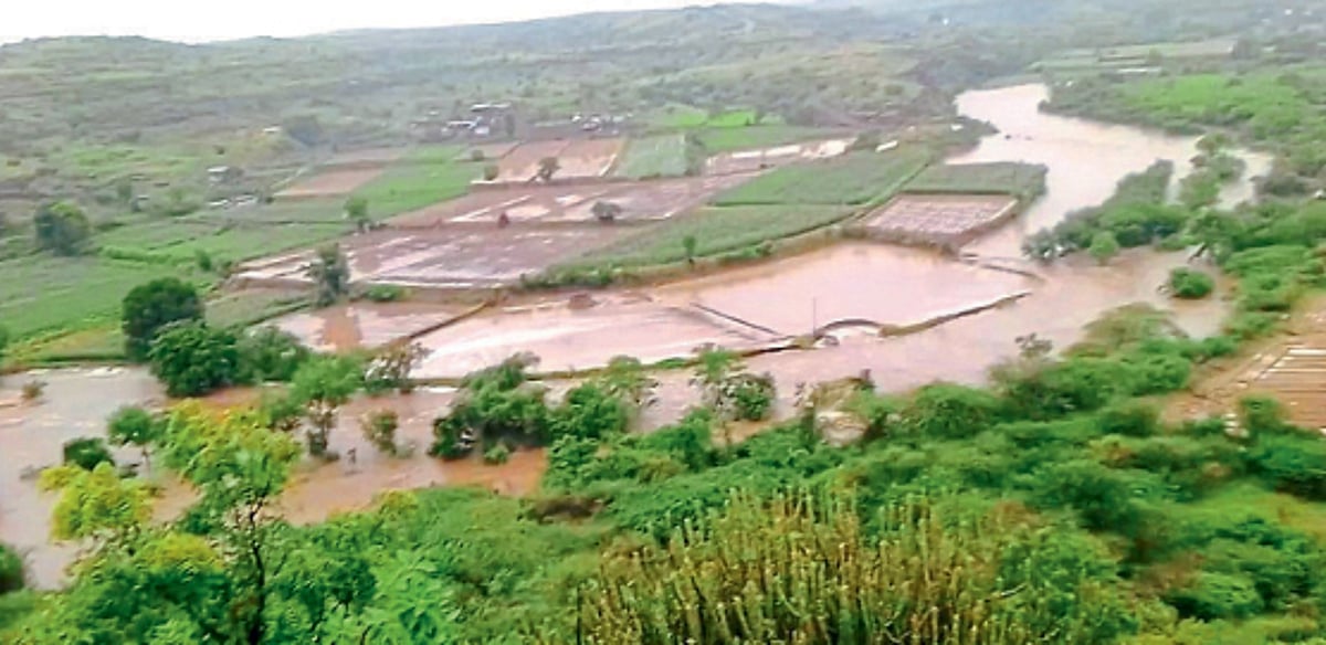 Ahmednagar : जिल्ह्याला पावसाचा तडाखा | Sakal