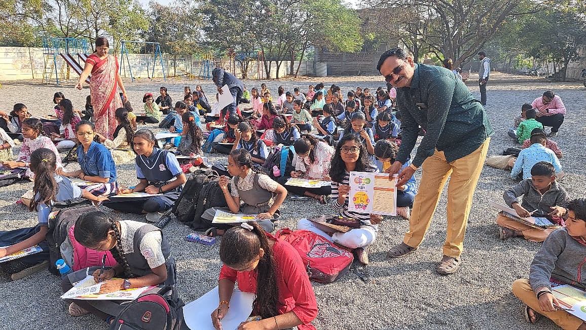 SAKAL Drawing Competition 2023 : सकाळ चित्रकला स्पर्धेला जोरदार ...