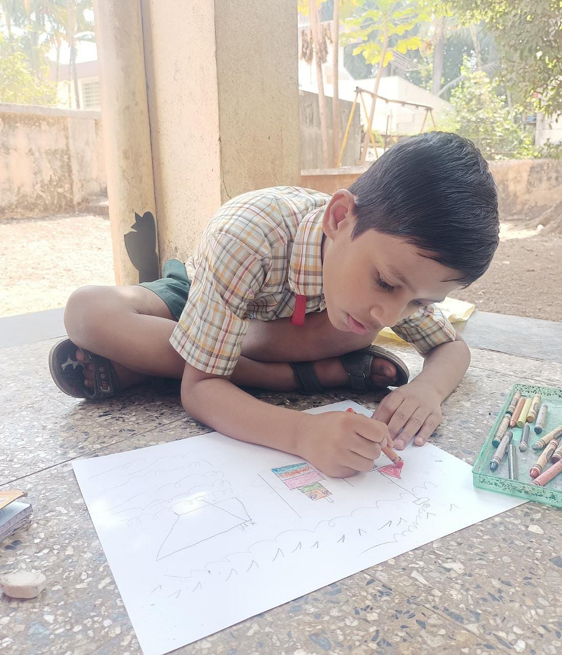SAKAL Drawing Competition 2023 : सकाळ चित्रकला स्पर्धेला जोरदार ...