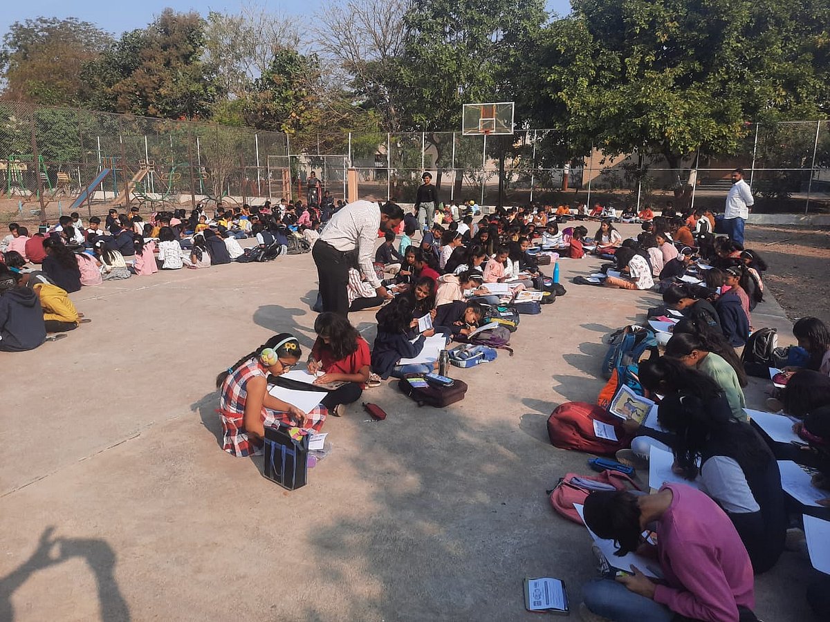 SAKAL Drawing Competition 2023 : सकाळ चित्रकला स्पर्धेला जोरदार ...