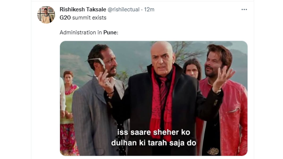 G20 in Pune Viral Memes : तर मग झेड ब्रीजचं सुशोभिकरण का नाही? जी-२० ...