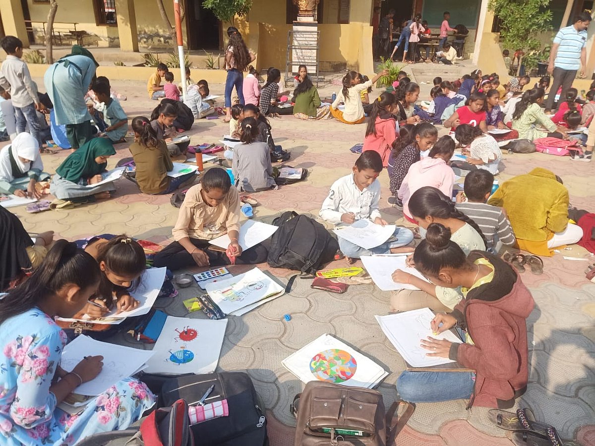 SAKAL Drawing Competition 2023 : सकाळ चित्रकला स्पर्धेला जोरदार ...