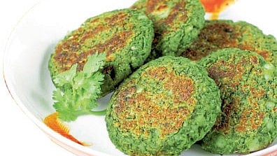 Green Kabab : ग्रीन कबाब | Sakal
