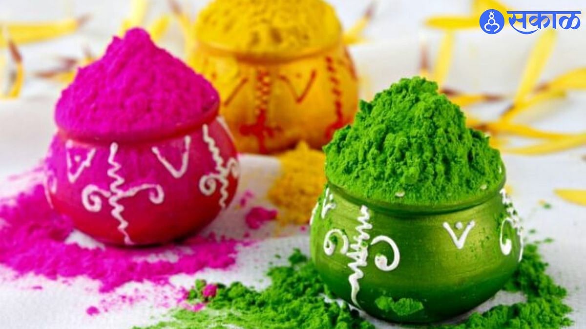Home Made Colors : केमिकल रंगांमूळे होळीची भिती वाटतेय? मग घरीच बनवा ...