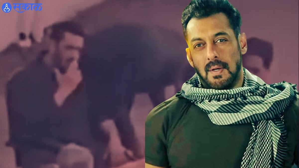 टायगर 3 च्या सेटवर स्मोकिंग करताना दिसला सलमान खान, व्हायरल व्हिडिओ ...