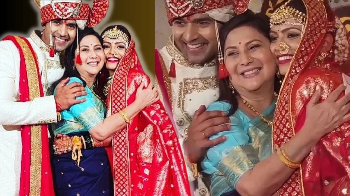 Nivedita Saraf: तुमच्या लग्नात मला.. संकेत - सुपर्णाच्या लग्नाला ...