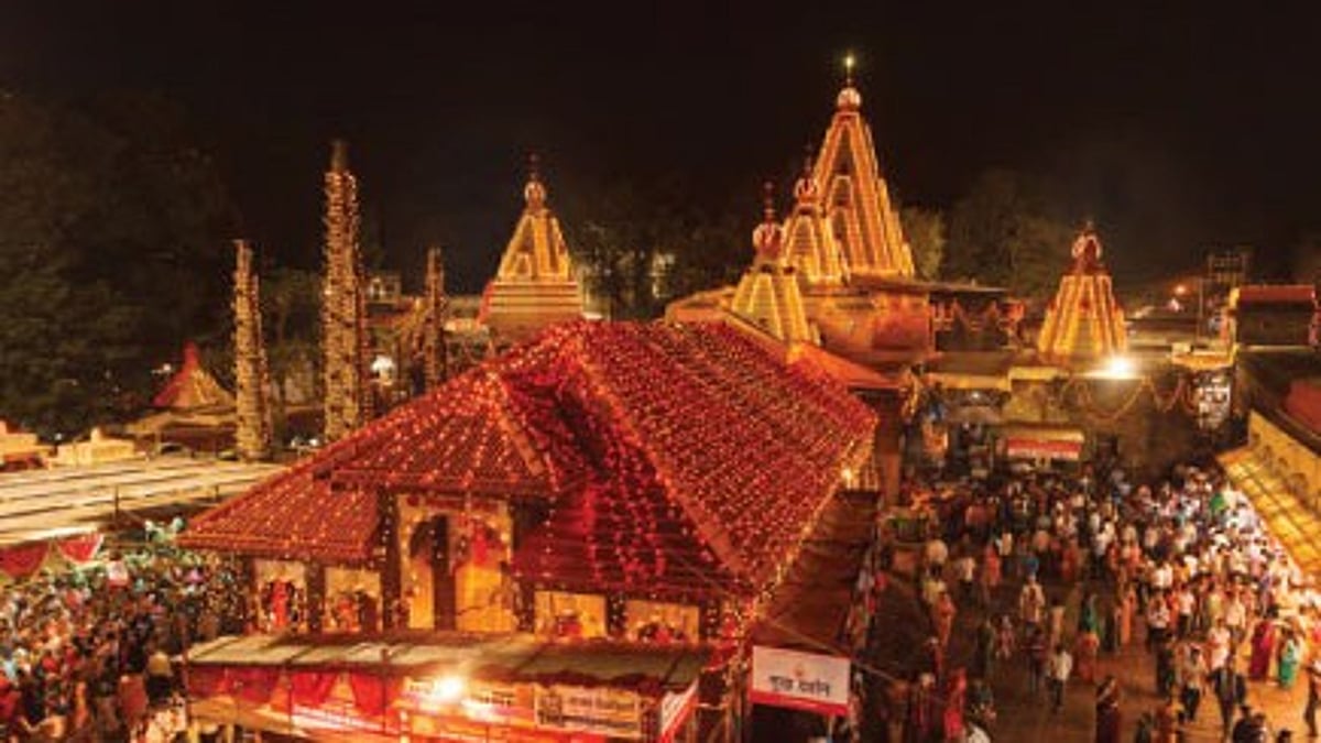 Kolhapur Ambabai Darshan : अंबाबाईच्या दर्शनाला अडचणींची रांग | Sakal