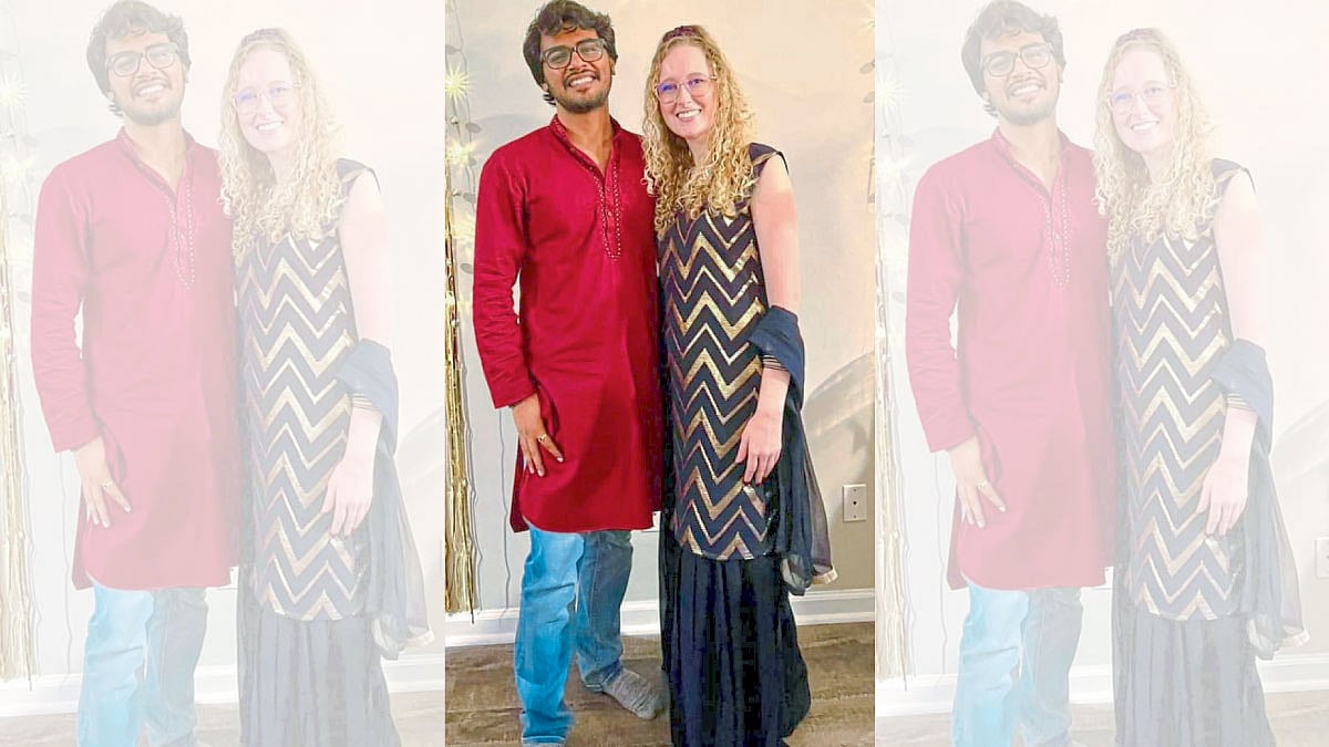 Dharashiv News : पडवळ पाटलांच्या घरात फॉरेनची पाटलीण! dharashiv padwal ...