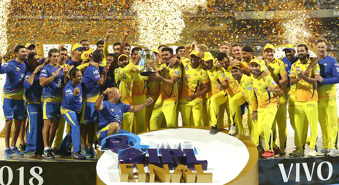 Stars Celebrate CSK’s IPL 2018 Win