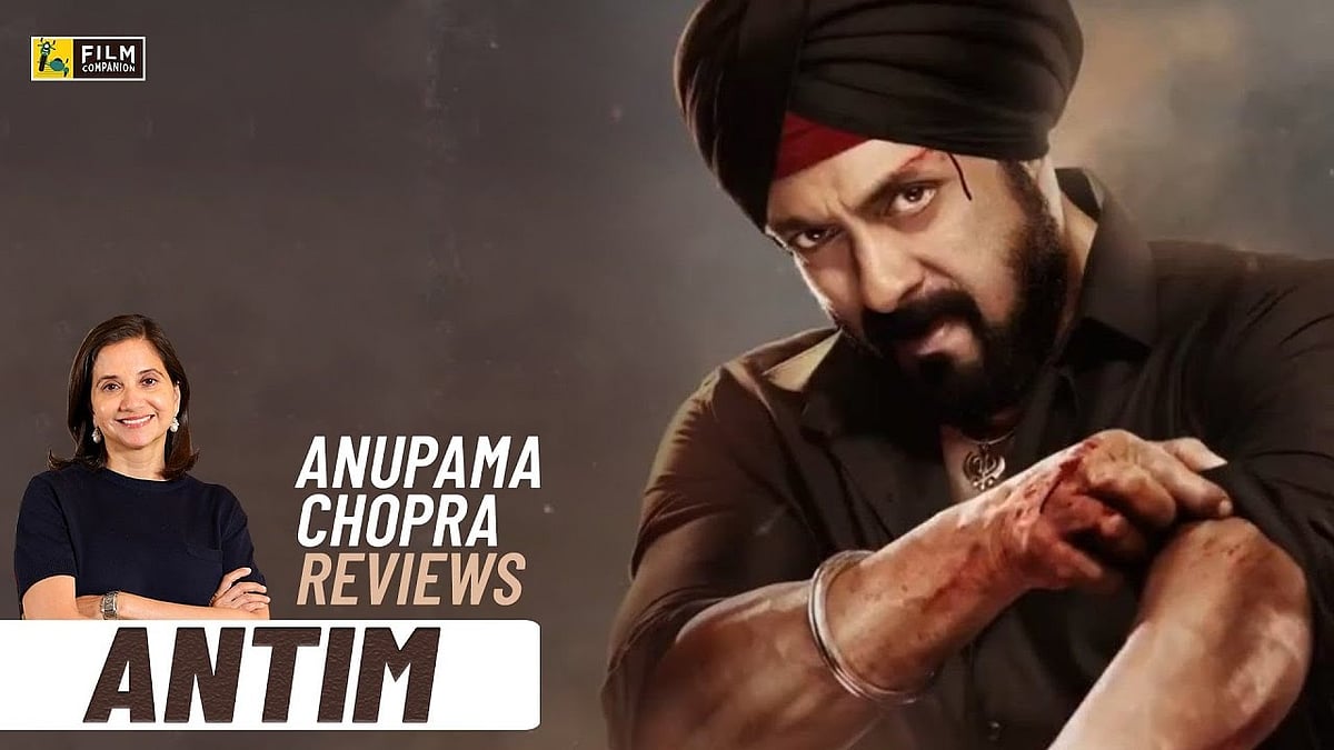 Antim: The Final Truth Movie Review by Anupama Chopra | Salman Khan ...