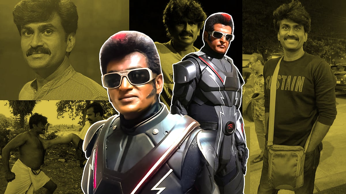 Rajnikanth In Robot Wallpapers
