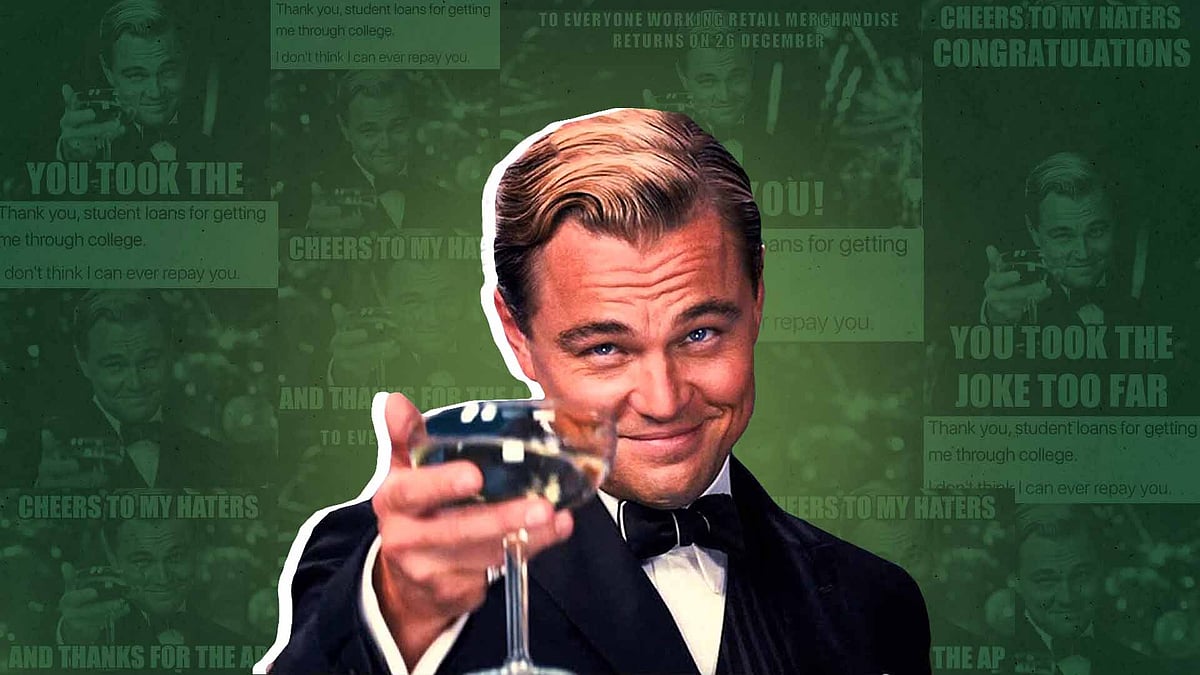 A Toast to The Great Gatsby Meme