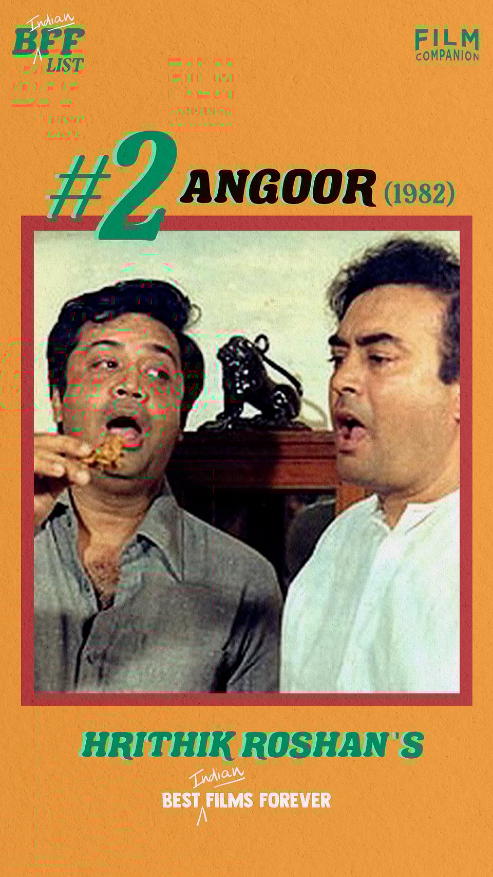 The 5 Favourite Films of Hrithik Roshan | FC BIFF List 2023