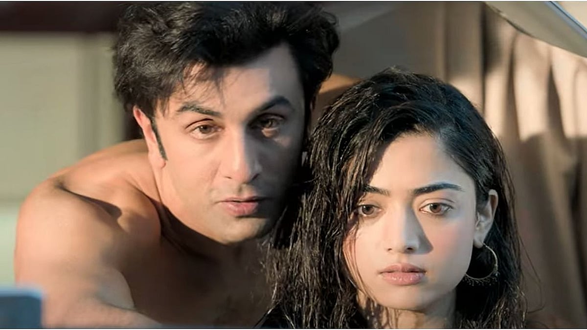 Watch: Ranbir Kapoor and Rashmika Mandanna romance mid-air in Animal Song in Hua Main