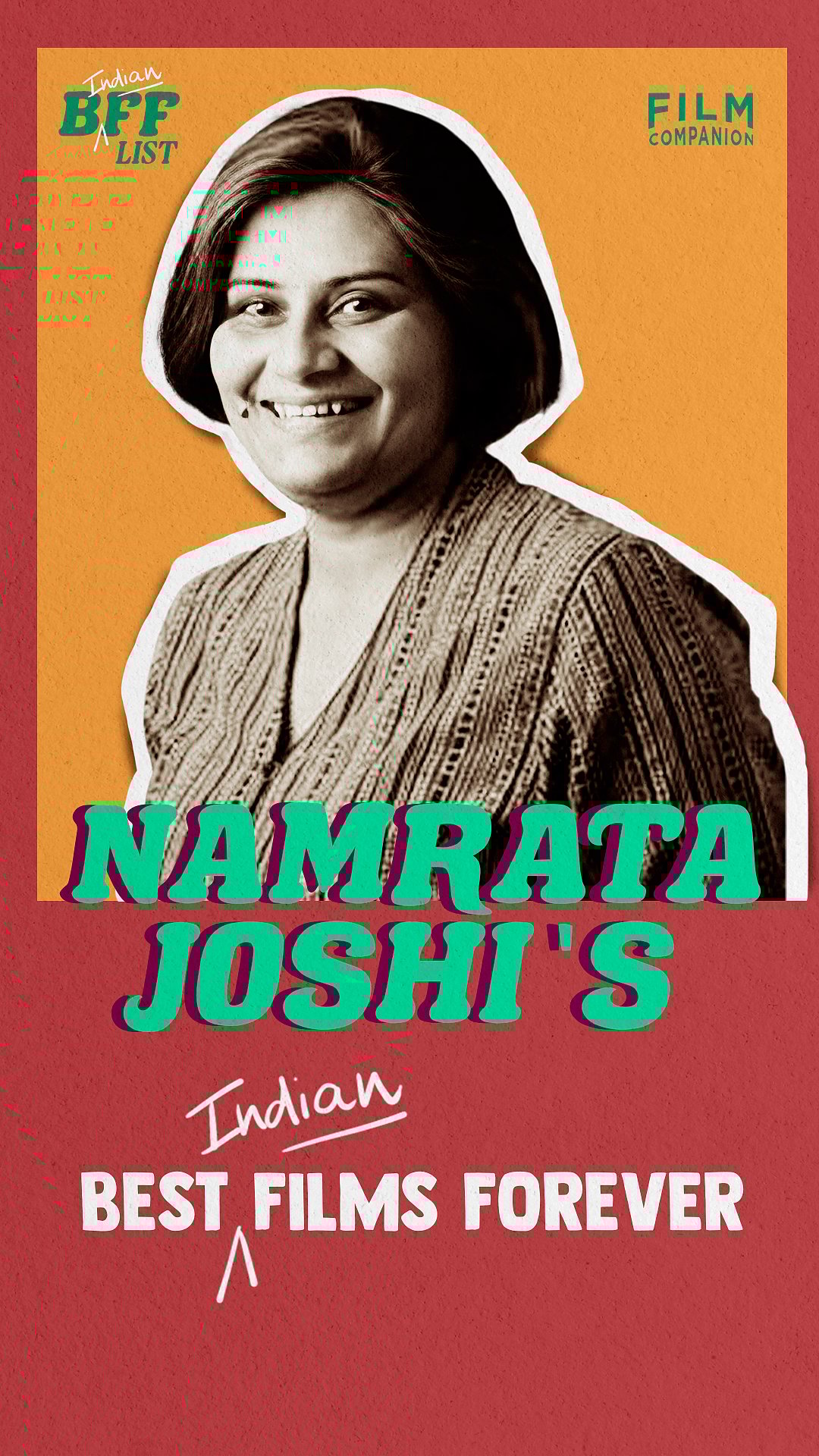 Top 5 Best Indian Films Forever of Namrata Joshi