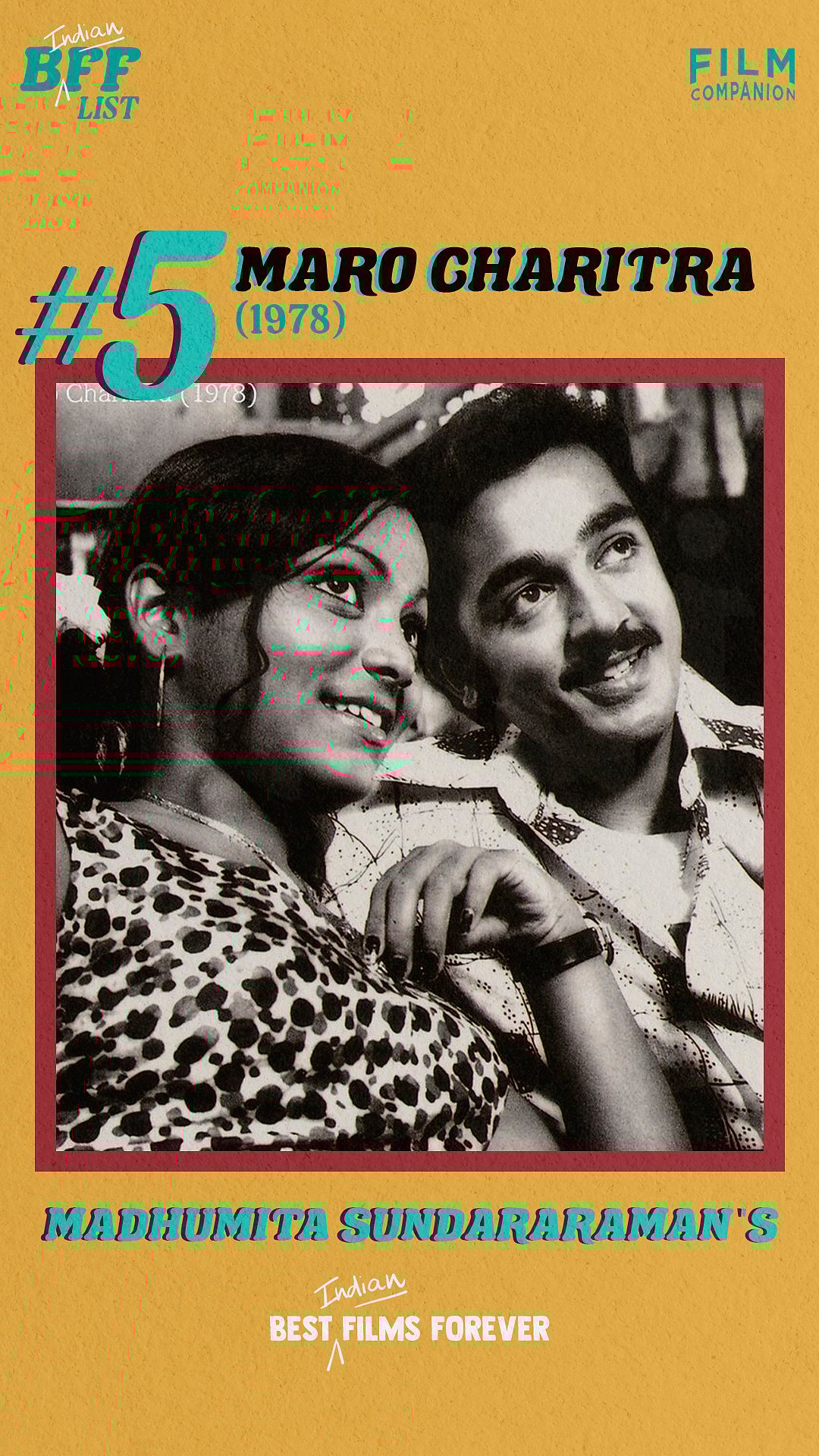 Top 5 Best Indian Films Forever of Madhumita Sundararaman