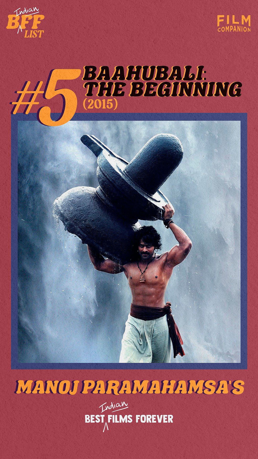 Top 5 Best Indian Films Forever of Manoj Paramahamsa