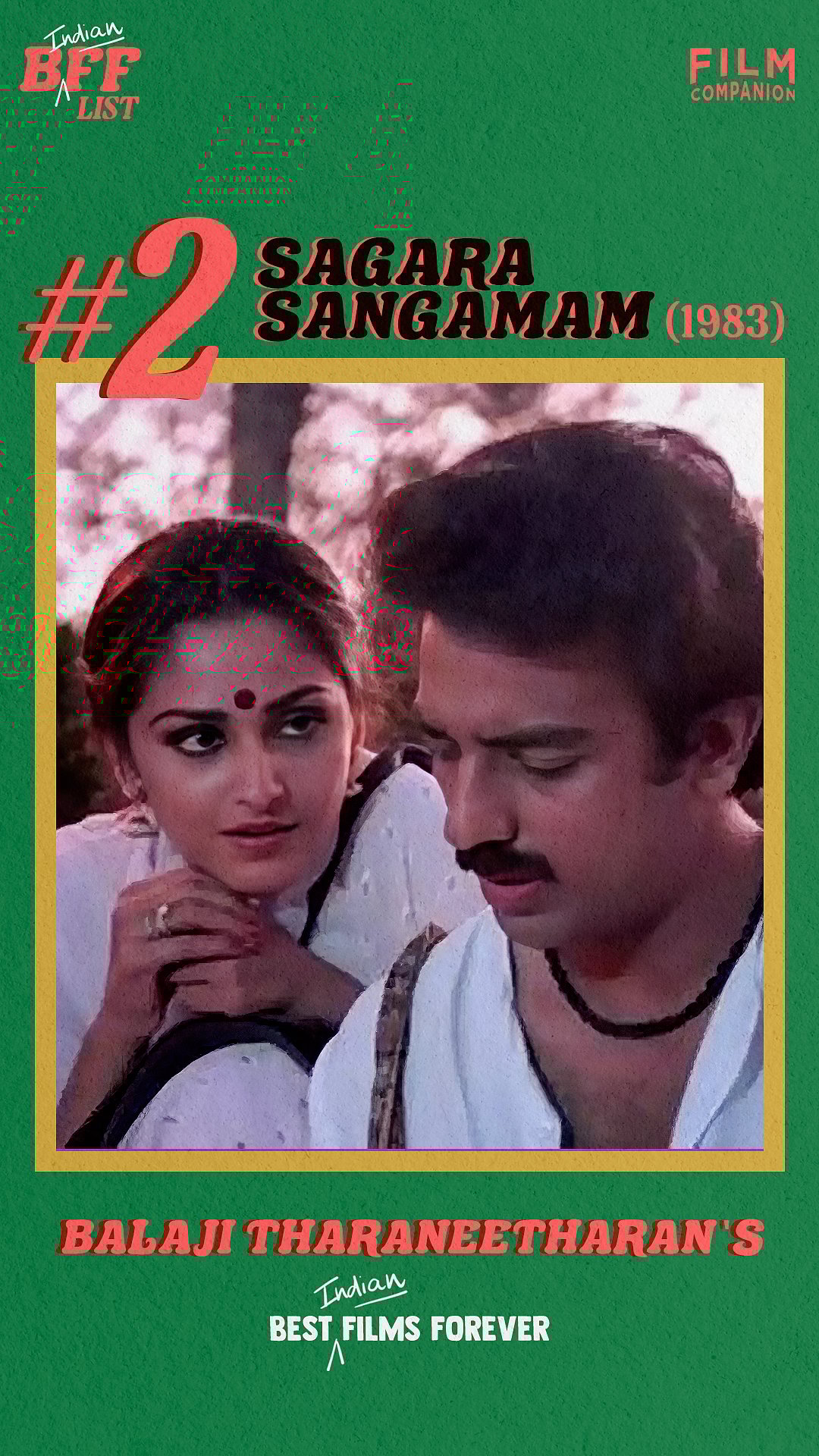 Top 5 Best Indian Films Forever of Balaji Tharaneetharan