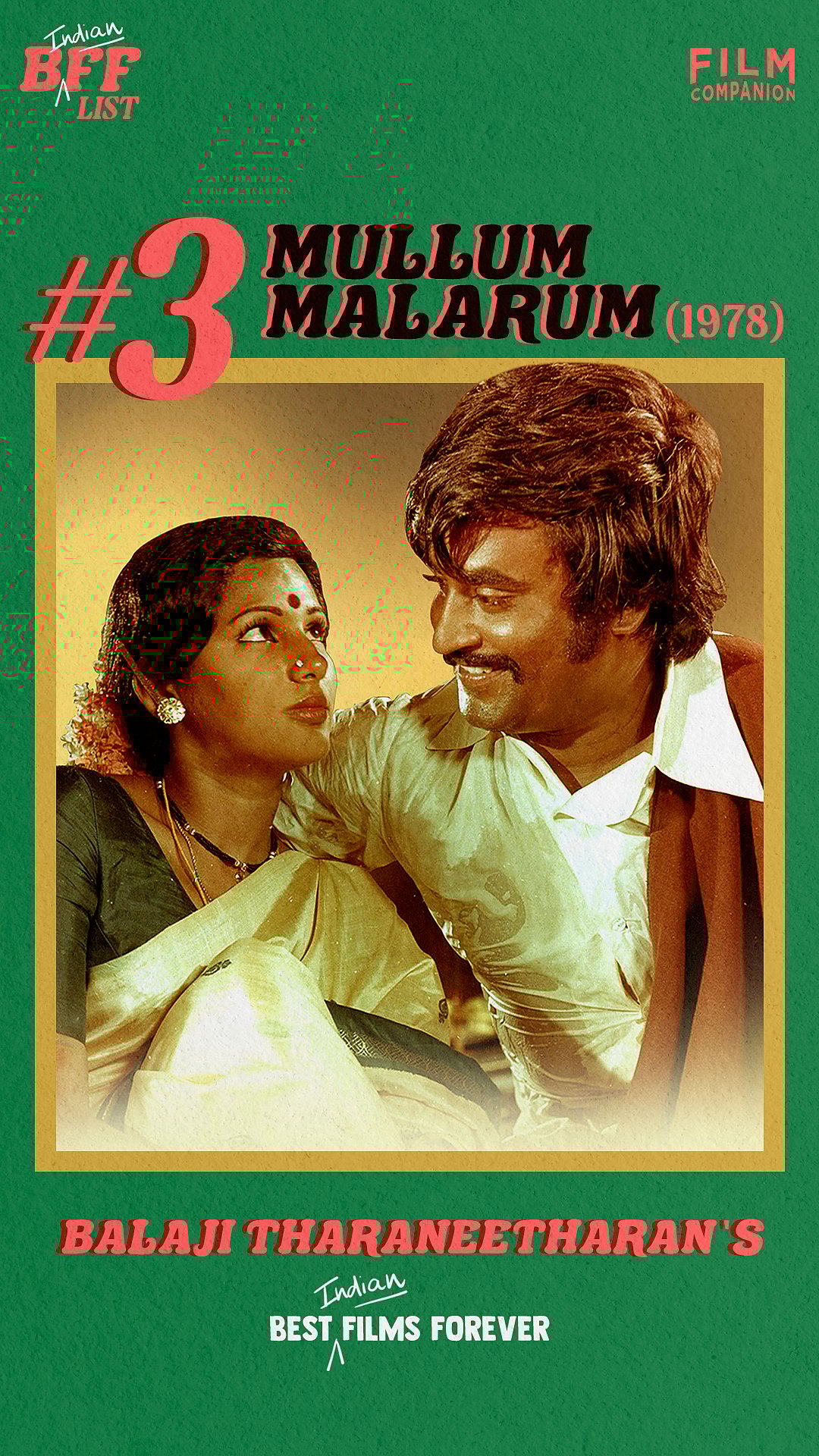 Top 5 Best Indian Films Forever of Balaji Tharaneetharan