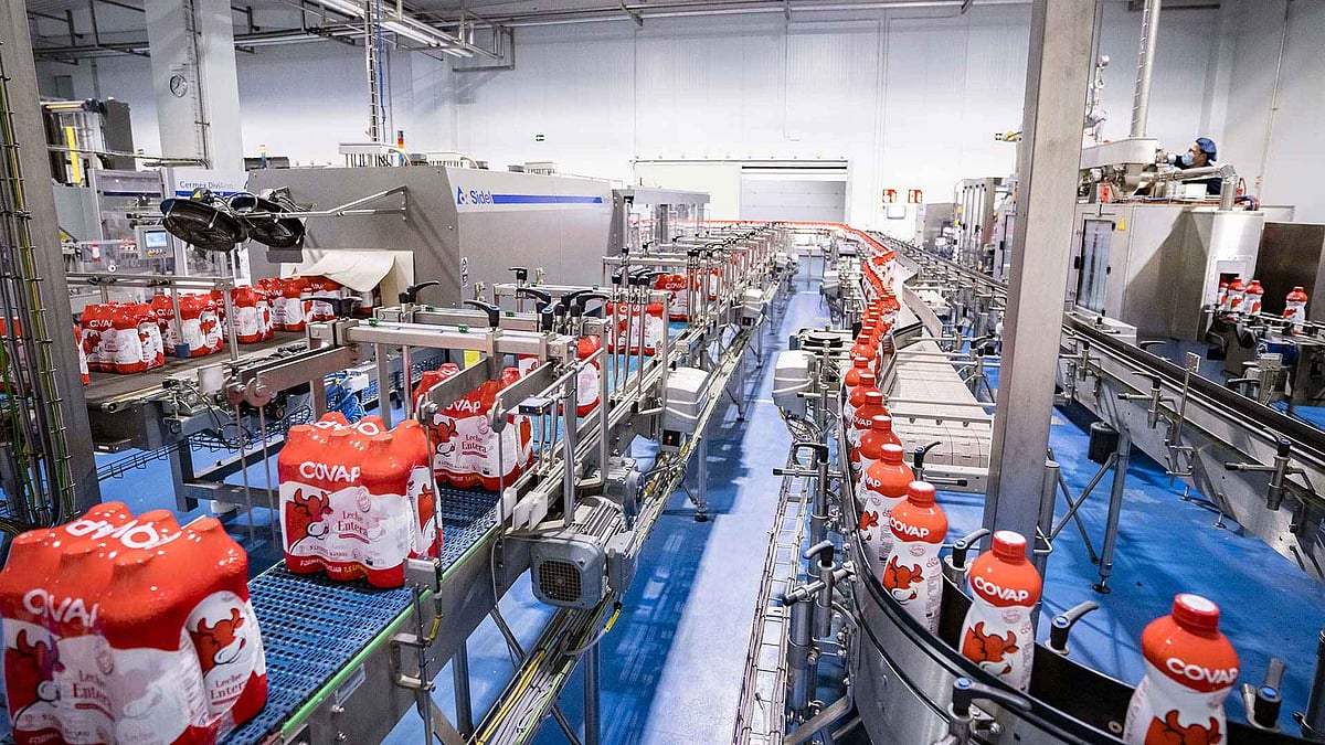 Safe in PET - COVAP’s first complete aseptic PET line from Sidel